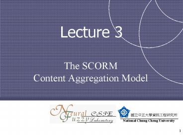 PPT – The SCORM Content Aggregation Model PowerPoint presentation ...