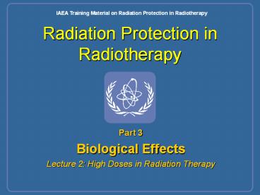 PPT – Radiation Protection in Radiotherapy PowerPoint presentation ...
