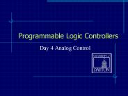 Basics of Programmable Logic Control (PLC) presentation | free to download