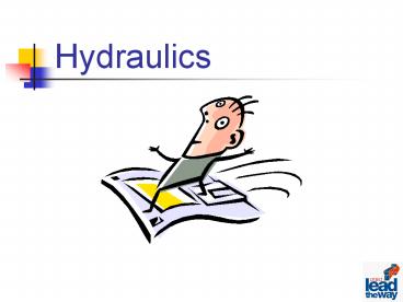 Hydraulics presentation | free to view