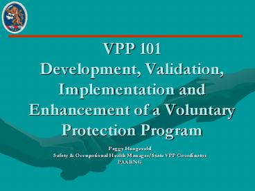 PPT – VPP 101 Development, Validation, Implementation and Enhancement ...