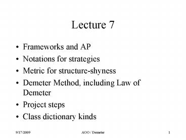 PPT – Frameworks and AP PowerPoint presentation | free to download - id ...