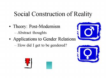 PPT – Social Construction of Reality PowerPoint presentation | free to ...