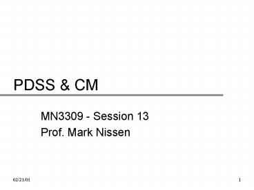 PDSS presentation | free to view