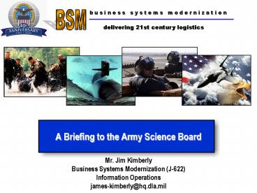 A Briefing to the Army Science Board presentation | free to view