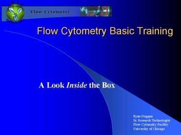 Flow Cytometry Basic Training presentation | free to view