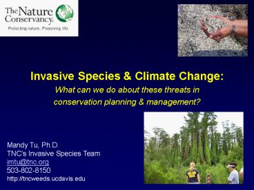 PPT – Invasive Species PowerPoint presentation | free to view - id ...