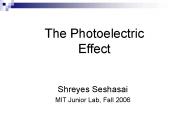 PPT – The Photoelectric Effect PowerPoint presentation | free to view ...