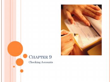 Checking Accounts presentation | free to view