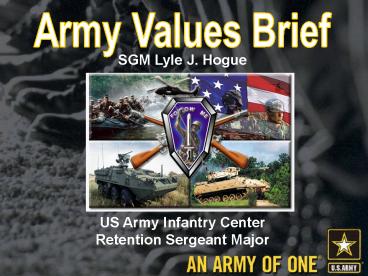Army Values Brief presentation | free to view