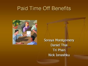 Paid Time Off Benefits presentation | free to download
