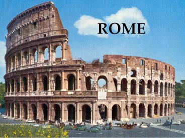 ROME presentation | free to download