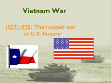 Vietnam War presentation | free to view