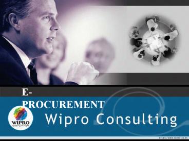 Wipro Consulting presentation | free to view