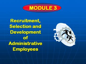 MODULE 3 presentation | free to view