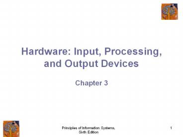 Hardware: Input, Processing, and Output Devices presentation | free to download