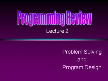 PPT – Problem Solving PowerPoint presentation | free to view - id ...
