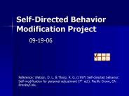 PPT – Behavior Modification PowerPoint presentation | free to view - id ...