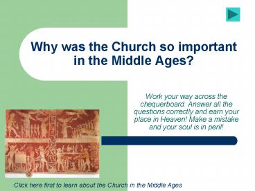 Why was the Church so important in the Middle Ages presentation | free ...