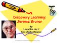 PPT – Jerome Bruner Learning as Discovery PowerPoint presentation ...