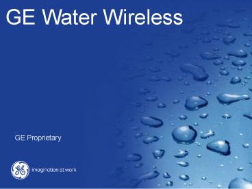 GE PowerPoint Template presentation | free to download