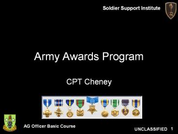 Army%20Awards%20Program presentation | free to download