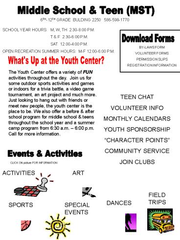 PPT – Middle School PowerPoint presentation | free to view - id: b2070 ...