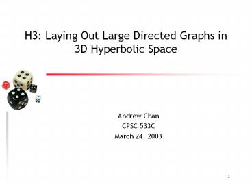 H3: Laying Out Large Directed Graphs in 3D Hyperbolic Space ...