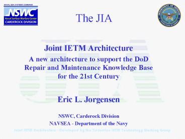 PPT – The JIA PowerPoint presentation | free to view - id: b2f86-ZmM5M