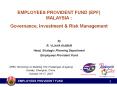 PPT – Employees Provident Fund (EPF) PowerPoint presentation | free to ...
