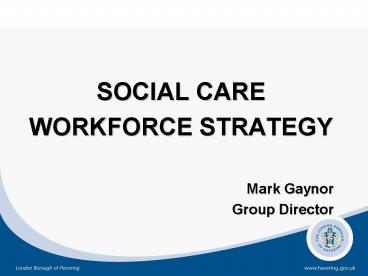 PPT – SOCIAL CARE PowerPoint presentation | free to view - id: b3572-ZjkzY