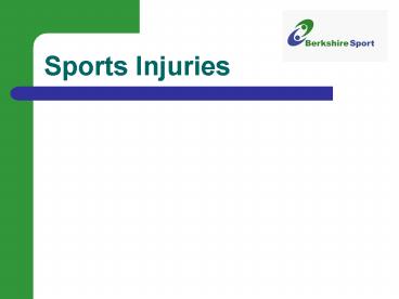 PPT – Sports Injuries PowerPoint presentation | free to view - id ...