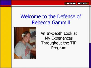 PPT – Welcome to the Defense of Rebecca Gammill PowerPoint presentation ...