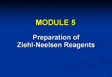 PPT – MODULE 5 PowerPoint presentation | free to view - id: b502c-YzJjN