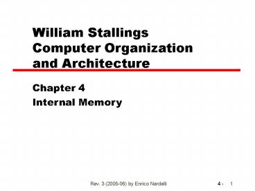 Internal Memory presentation | free to download