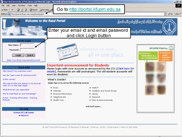 KFUPM presentation | free to view