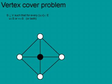 Vertex cover problem presentation | free to download