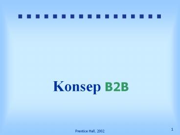 PPT – Konsep B2B PowerPoint presentation | free to download - id: c4704 ...