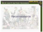 PPT – ROUTE RECONNAISSANCE PowerPoint presentation | free to view - id ...
