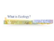PPT – Ecology PowerPoint presentation | free to view - id: 1f22c6-MTgzN