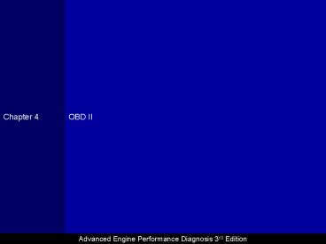 OBD II presentation | free to view