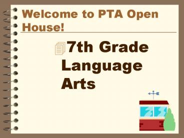 Welcome to PTA Open House presentation | free to view