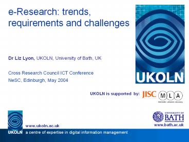 PPT – Realising the scholarly knowledge cycle - eBank UK PowerPoint presentation | free to ...