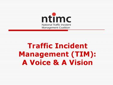 Traffic Incident presentation | free to view