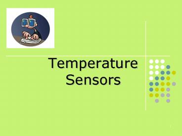 Temperature Sensors presentation | free to view