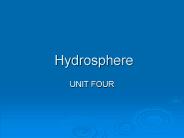 PPT – Hydrosphere PowerPoint presentation | free to download - id ...