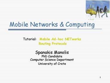 PPT – Mobile Networks PowerPoint presentation | free to view - id ...