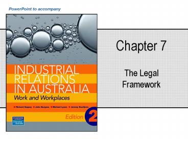 The Legal Framework presentation | free to view