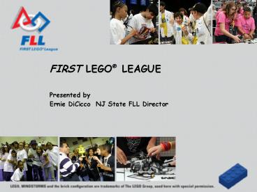 FIRST LEGO LEAGUE presentation | free to view