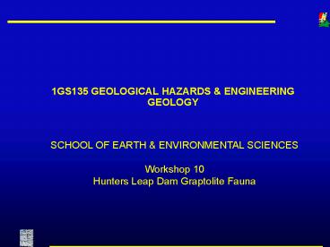 PPT – 1GS135 GEOLOGICAL HAZARDS PowerPoint presentation | free to view ...
